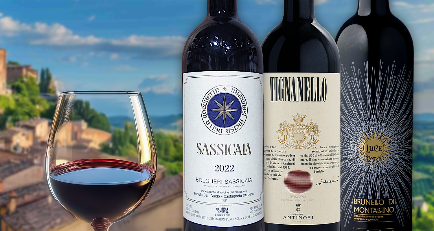 $28 Italian Wine Vacation ft. Sassicaia, Tignanello, Gaja, and More ...