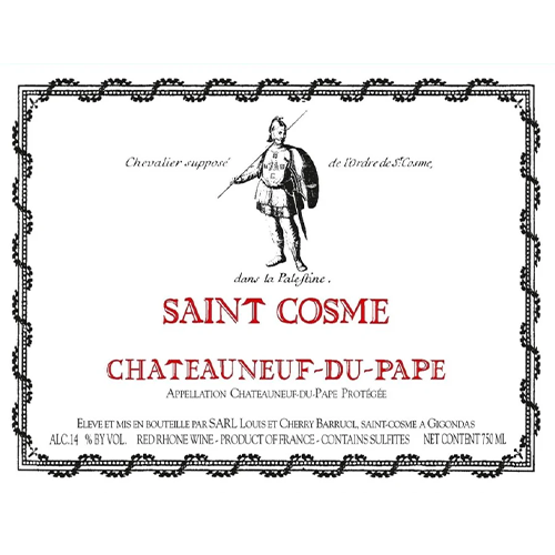 2022 Chateau de Saint Cosme Chateauneuf-du-Pape 750ML – Underground Cellar